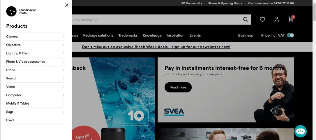 Scandinavian Photo | eCommerce | UKAD Case Study