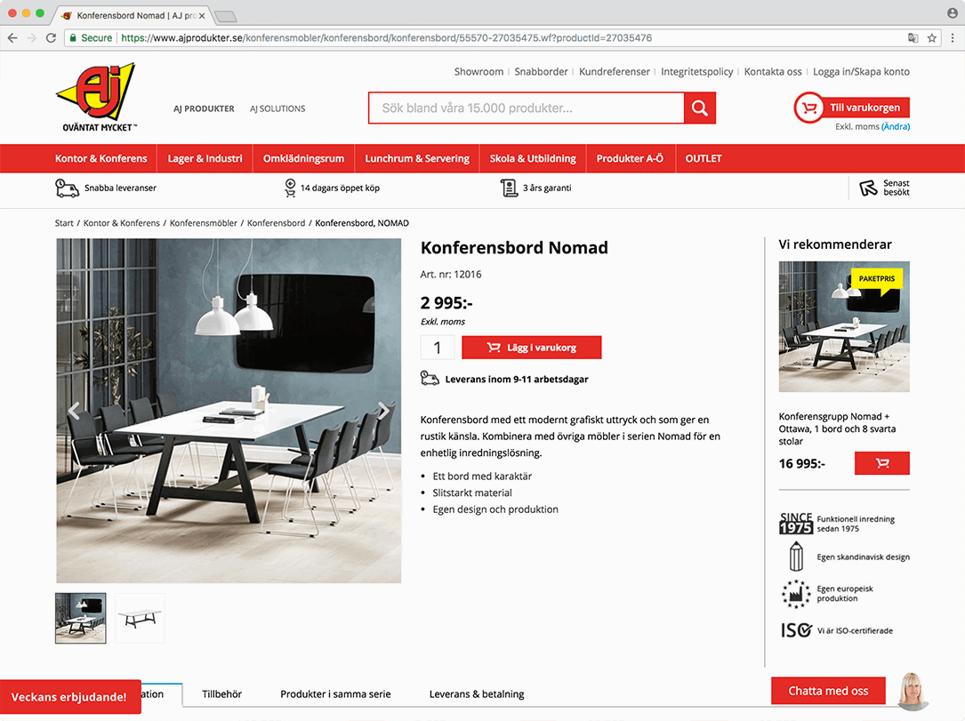 AJ Produkter Case Study | UKAD